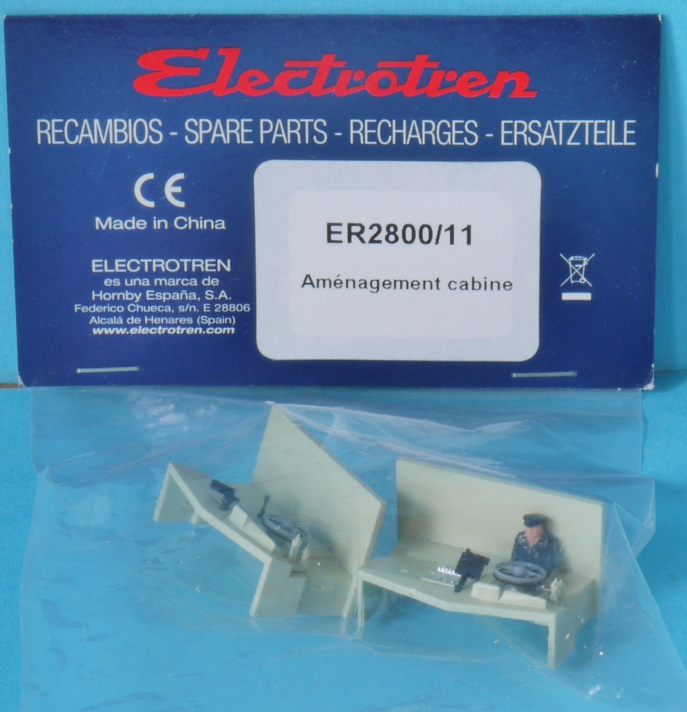 ER2800/11 Hornby Electrotren Cabin Furnishings for Diesel 060DA-16 SNCF ...