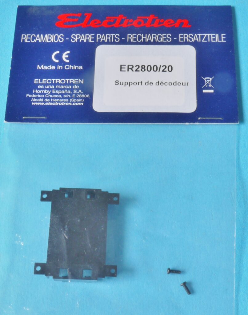 ER2800/20 Hornby Electrotren Decoder Support Diesel Loco 060DA-16 SNCF ...