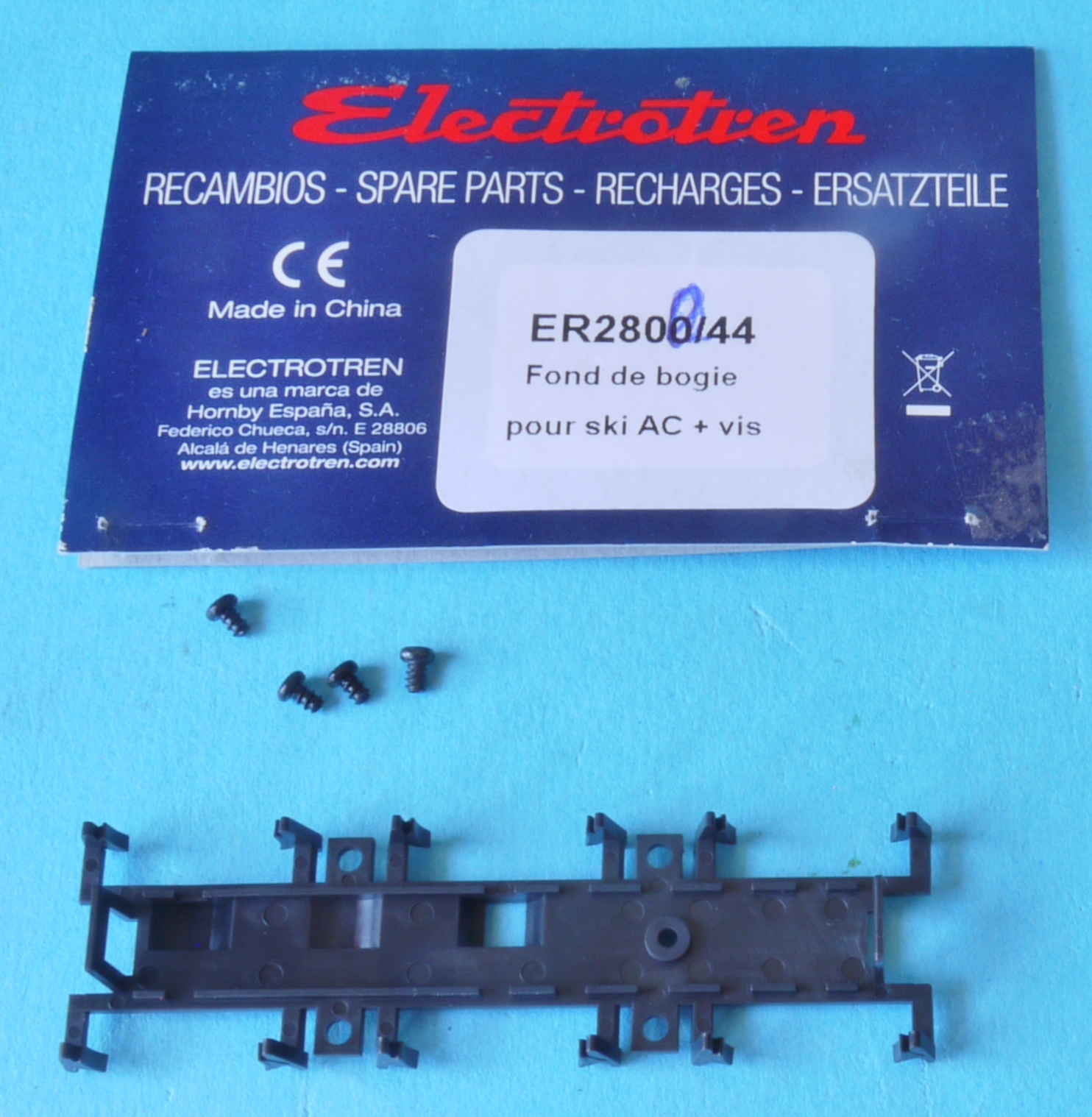 ER2800/44 Hornby Electrotren Bogie Bottom for Diesel Loco 060DA-16 SNCF ...