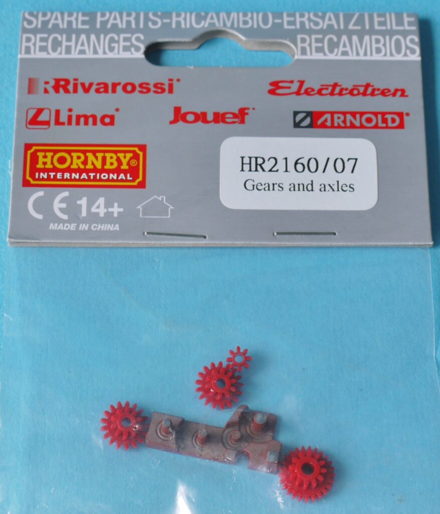 HR2160/07 Hornby Rivarossi Gears and Axles for Steam Loco Gr 835.257 FS ...