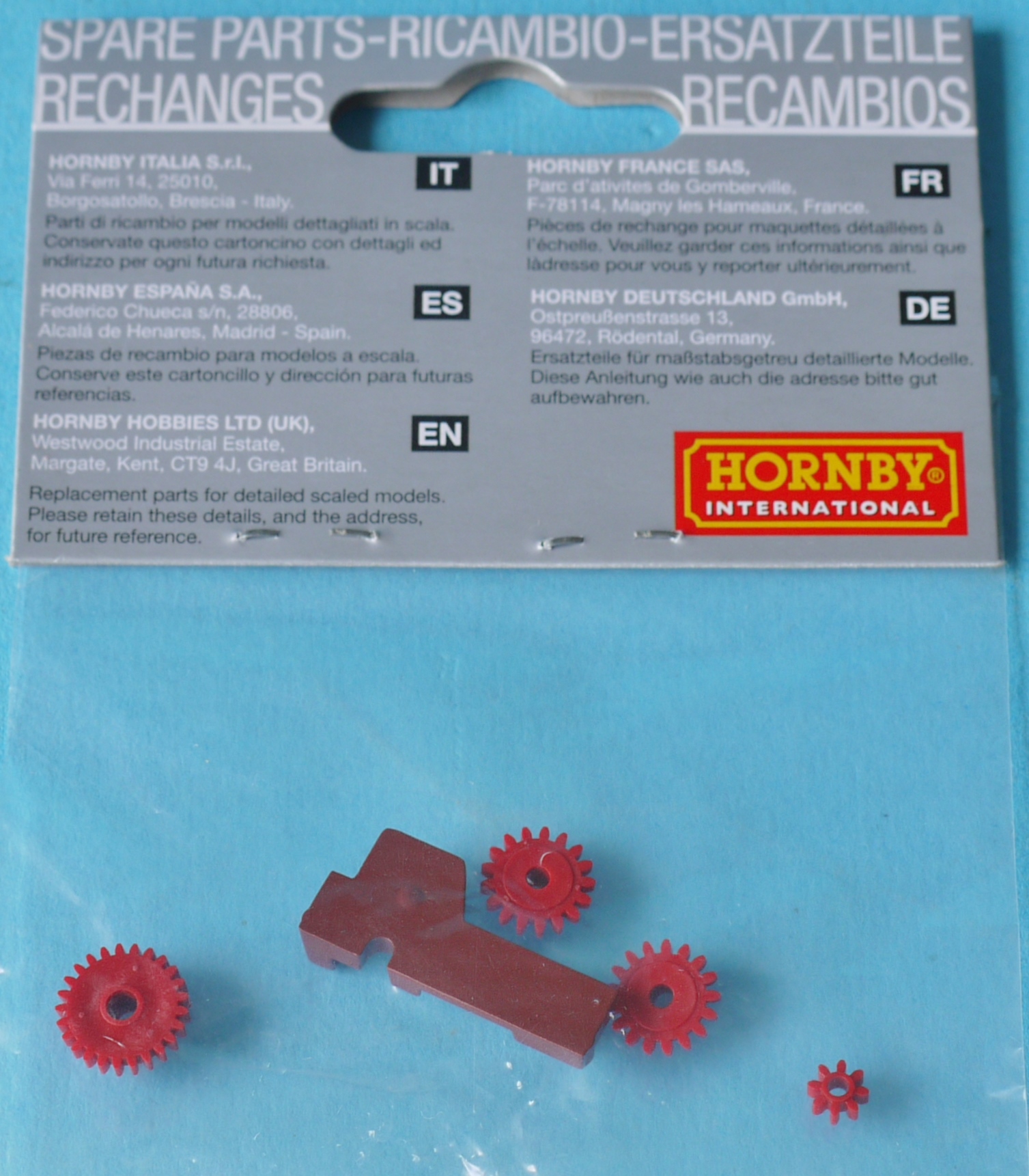 HR2160/07 Hornby Rivarossi Gears and Axles for Steam Loco Gr 835.257 FS ...