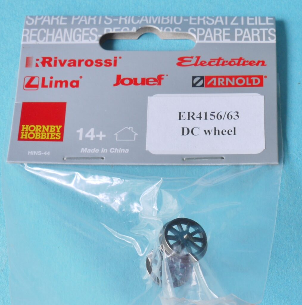 ER4156/63 Hornby Electrotren DC Wheel for Steam Loco RENFE Mikado IS27g ...