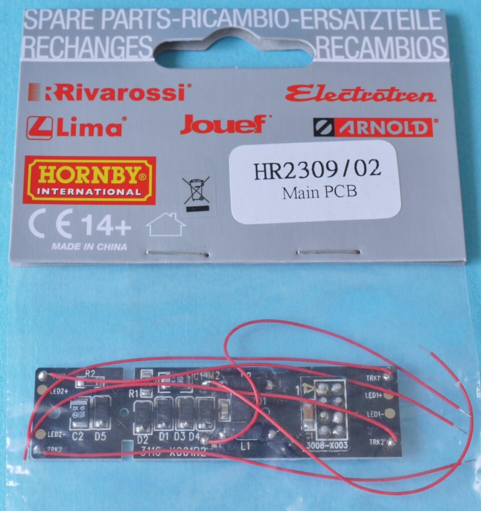 HR2309/02 Hornby Rivarossi Main PCB for Diesel Shunter Class 236 IS24f ...