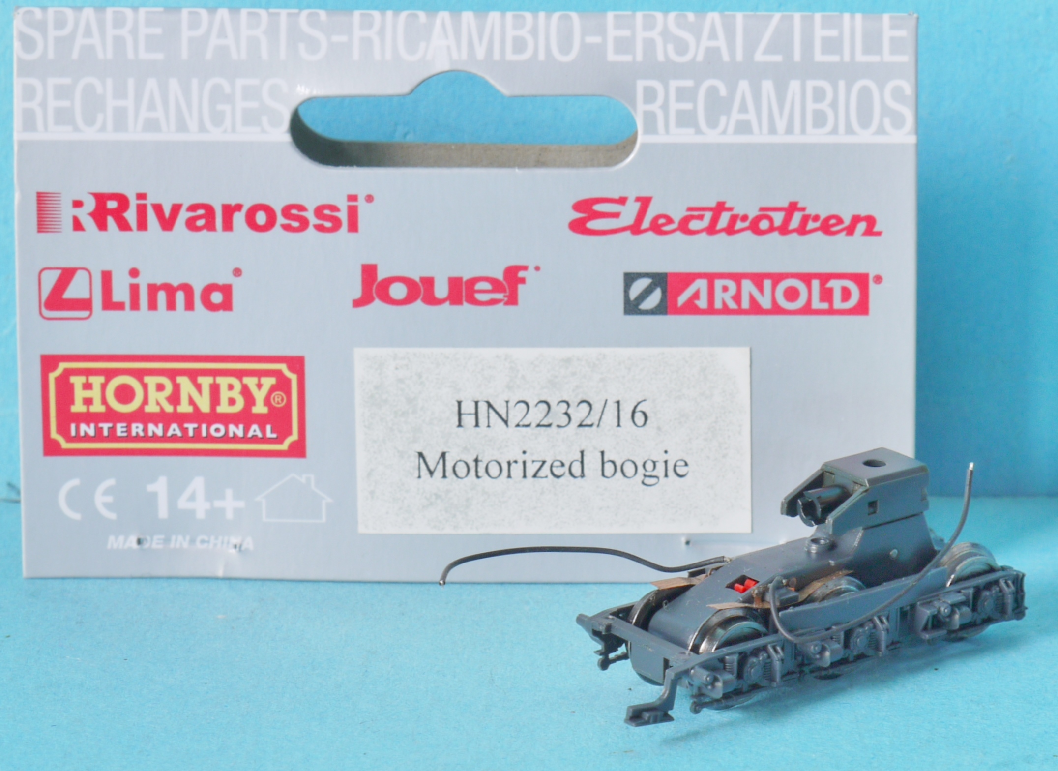 HN2232/16 Hornby Arnold N Gauge Drive Bogie for Electric DR Class 252 ...