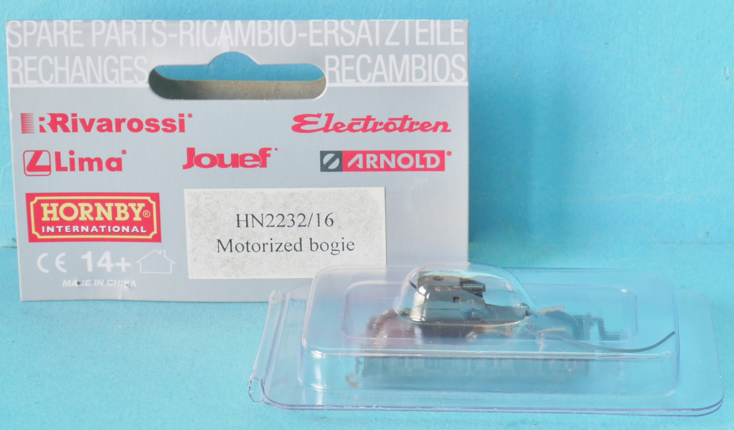 HN2232/16 Hornby Arnold N Gauge Drive Bogie for Electric DR Class 252 ...
