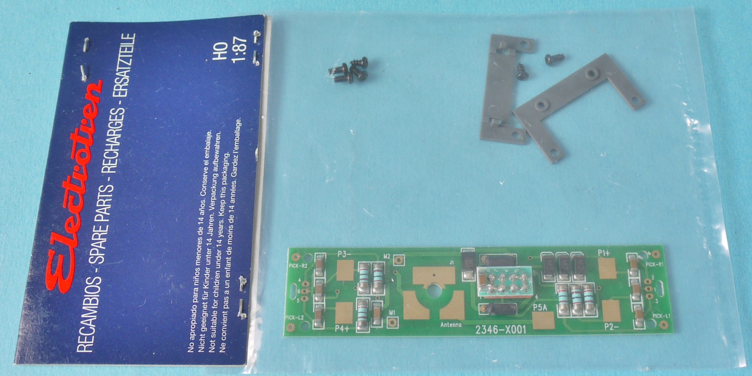 ER3702/13 Hornby Electrotren PCB + Holders for Electric Loco 1500 SNCF ...