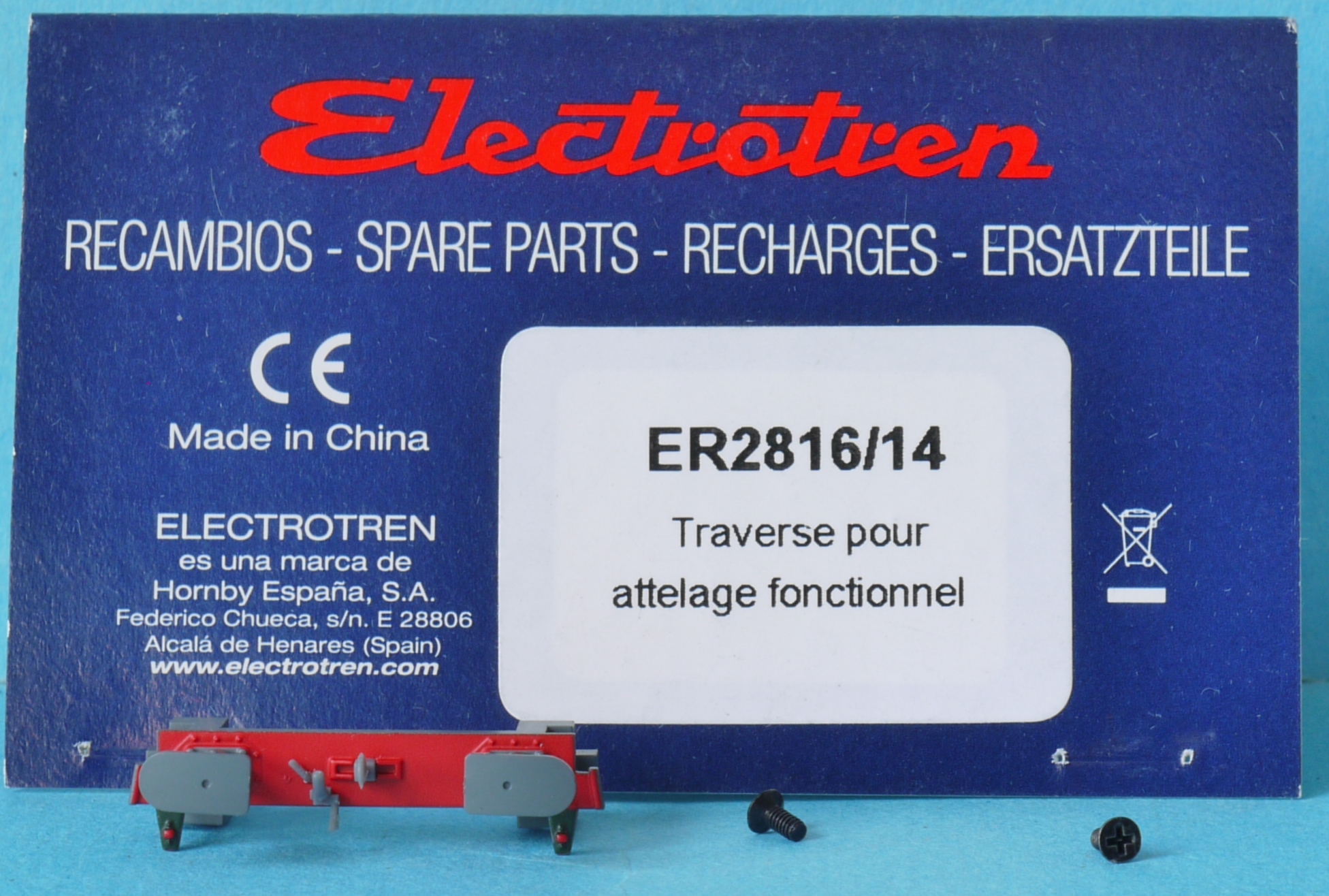 ER2816/14 Hornby Electrotren Buffer Beam for Diesel Loco CC 65533 SNCF ...