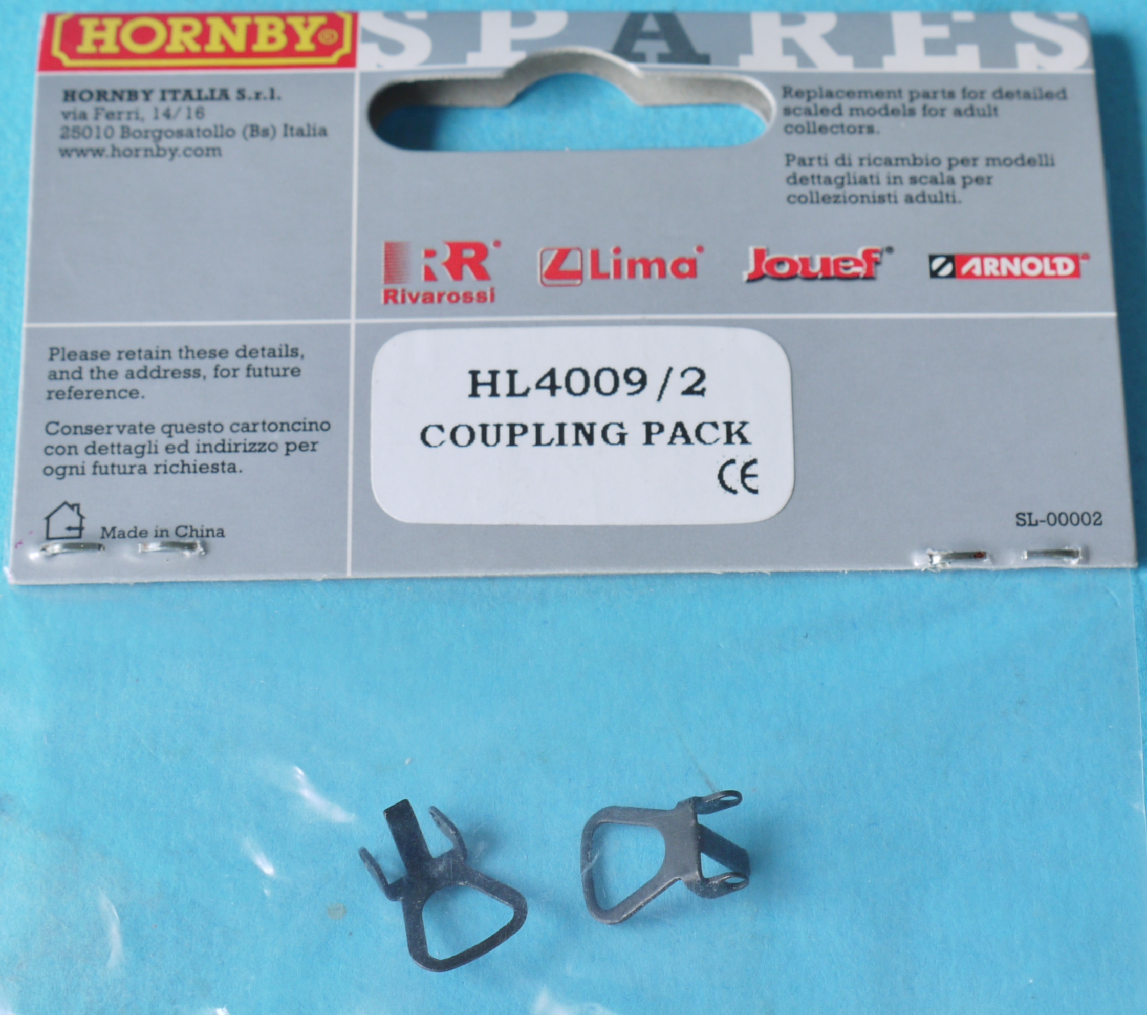HL4009/2 Hornby Lima Coupling Pack for FS Passenger Coaches 1st/2nd ...