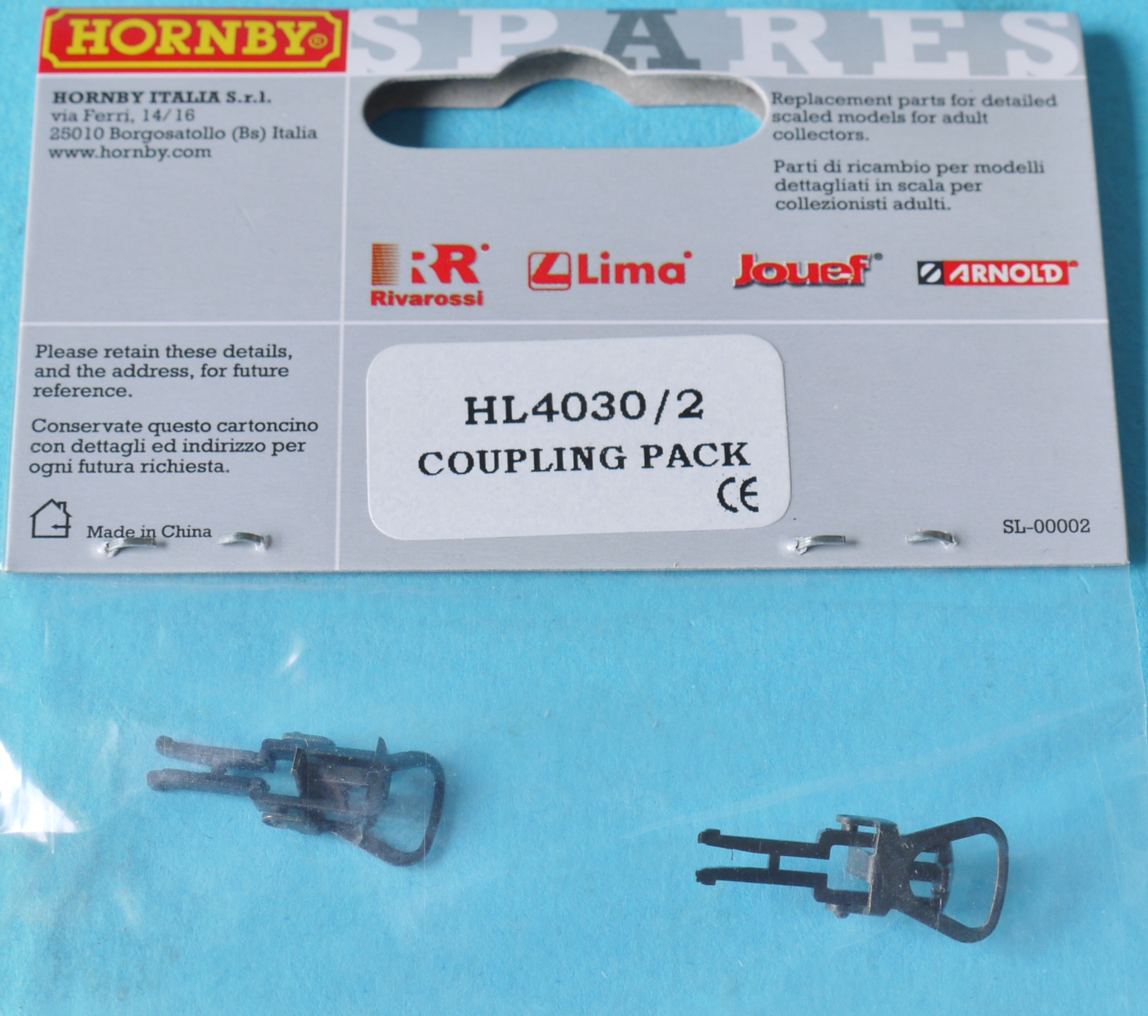HL4030/2 Hornby Lima Coupling Pack for "The Ghan" Sleeping Car IS35i ...