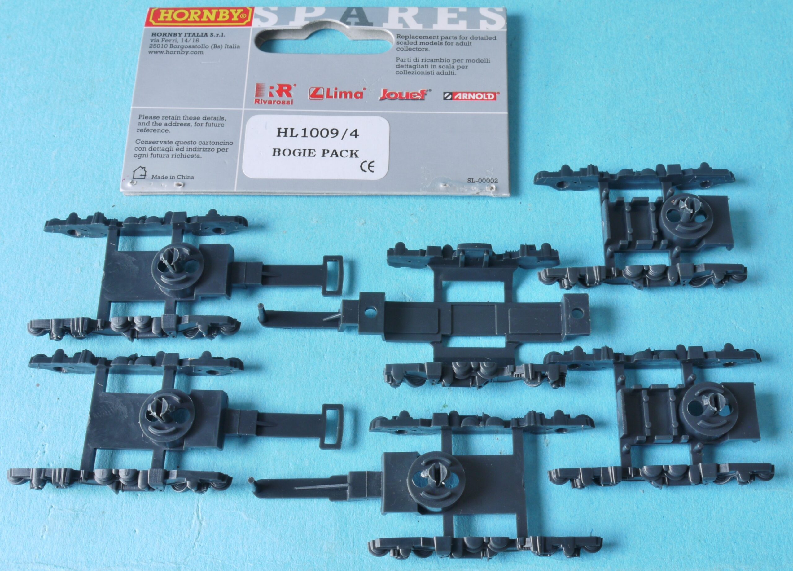HL1009/4 Hornby Lima Bogie Frame Pack for ICE Starter Pack IS36b - AC ...