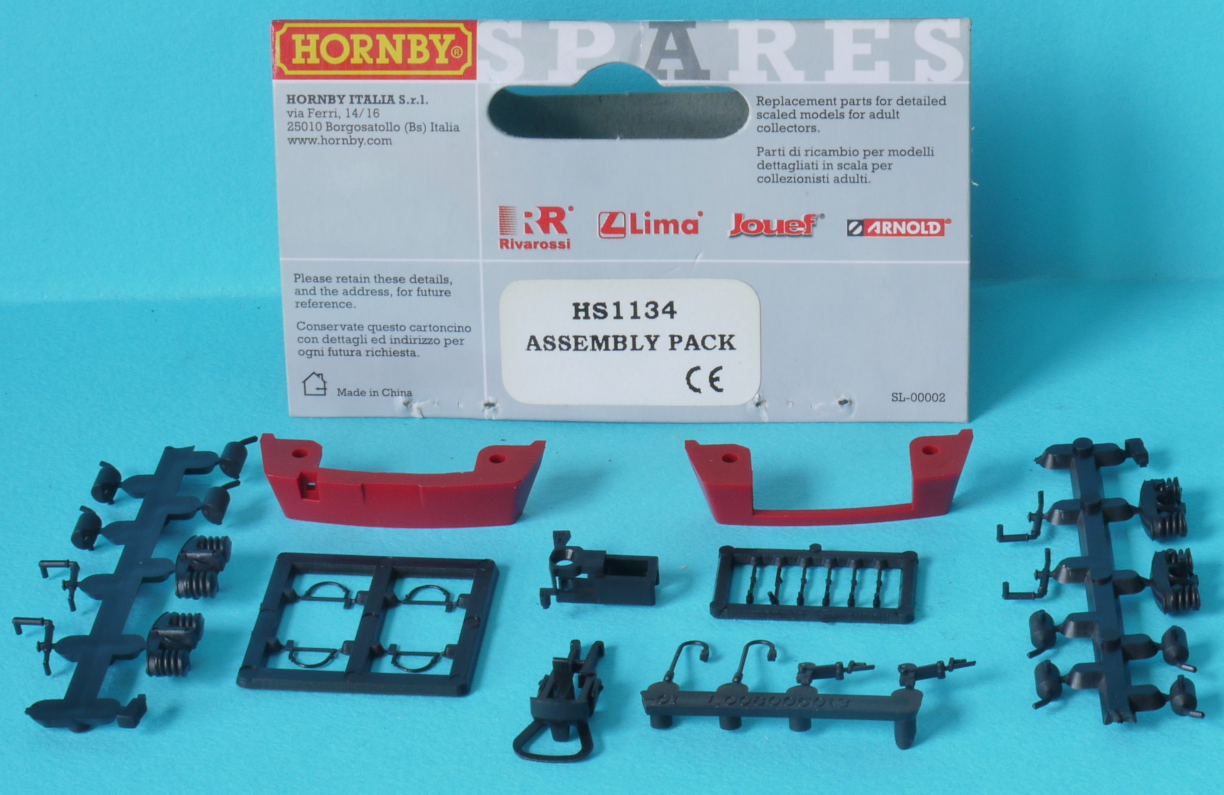 HS1134 Hornby Rivarossi Assembly Pack for Elett E.444R HR2000 + HR2014 ...